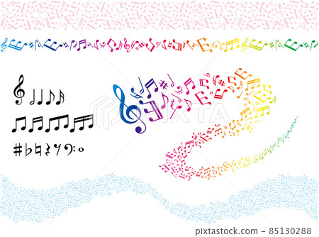 Music image material collection - Stock Illustration [85130288] - PIXTA