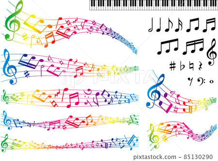 Music image material collection - Stock Illustration [85130290] - PIXTA