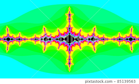 Flashy psychedelic pattern CG background wallpaper - Stock Illustration ...