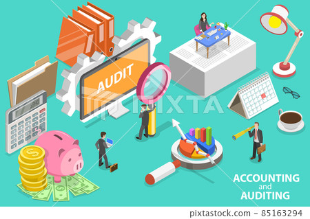 3D Isometric Flat Vector Conceptual... - Stock Illustration [85163294 ...