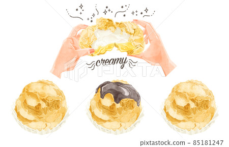 Hand drawn watercolor style illustration of... - Stock Illustration ...