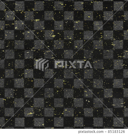 Black and gray checkered pattern with square... - Stock Illustration ...