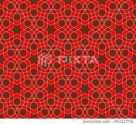 Seamless geometric ornament based on... - Stock Illustration [85222758 ...
