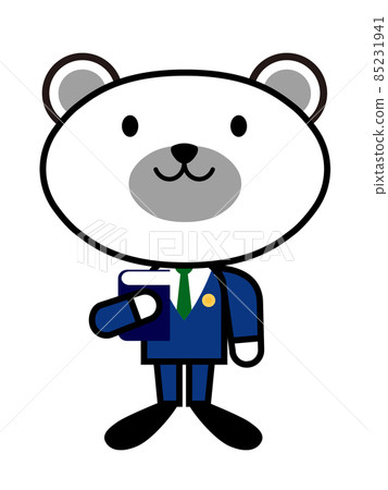 Polar bear lawyer - Stock Illustration [85231941] - PIXTA