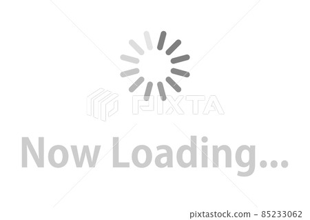 Now loading - Stock Illustration [85233062] - PIXTA