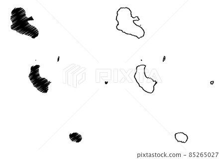 Tafea Province (Republic of Vanuatu,... - Stock Illustration [85265027 ...