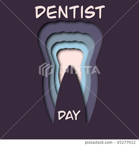 Trendy origami deep paper cut style. paper art - Stock Illustration ...