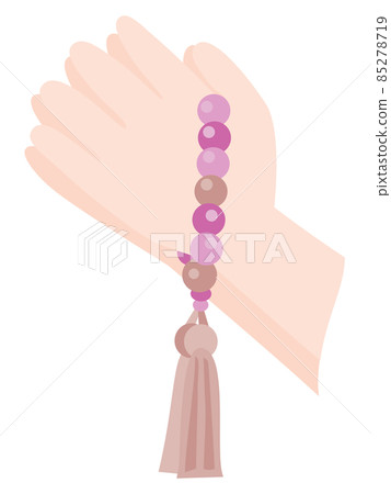 Hands for Buddhist gassho - Stock Illustration [85278719] - PIXTA