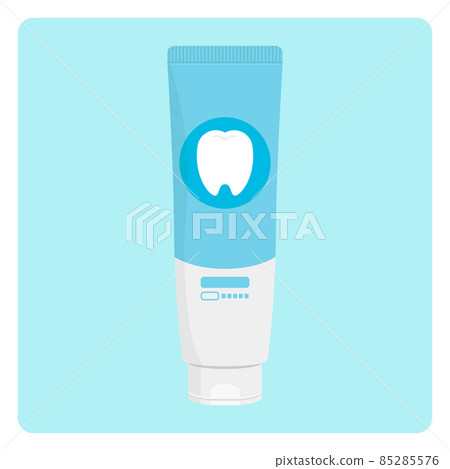 Illustration of toothpaste - Stock Illustration [85285576] - PIXTA
