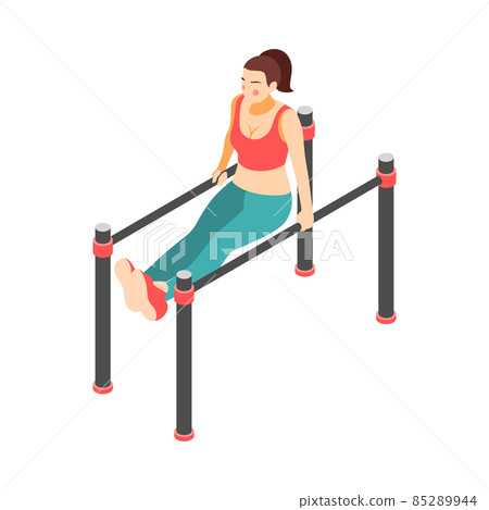 Parallel Bar Legs Composition - Stock Illustration [85289944] - PIXTA