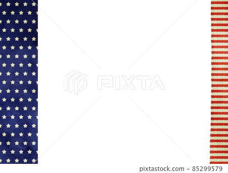 Cute American pattern background 01 - Stock Illustration [85299579] - PIXTA