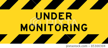 Yellow and black color with line striped label... - Stock Illustration ...