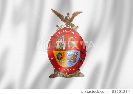 Sinaloa state flag, Mexico - Stock Illustration [85301284] - PIXTA