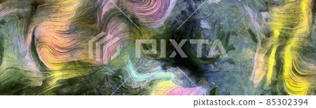 Colorful Abstract Painting. 3D rendering - Stock Illustration [85302394 ...