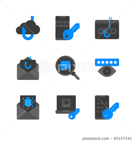 voice phishing warning series icon - Stock Illustration [85337345] - PIXTA