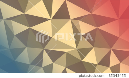 Polygon background material - Stock Illustration [85343455] - PIXTA