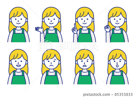 Female Apron People Illustration Vector AI... - Stock Illustration ...