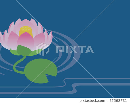 Obon background illustration - Stock Illustration [85362781] - PIXTA
