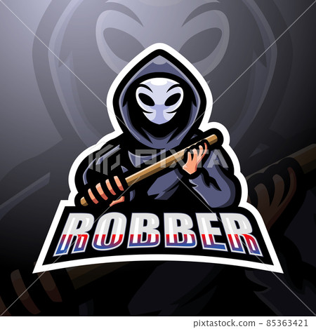 Robber mascot esport logo design-插圖素材 [85363421] - PIXTA圖庫