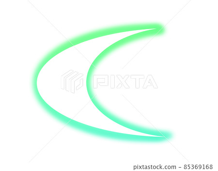 Slash (green) - Stock Illustration [85369168] - PIXTA