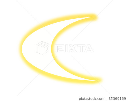 Slash (yellow) - Stock Illustration [85369169] - PIXTA