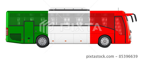 Bus travel in Ireland, Irish bus tours,... - Stock Illustration ...