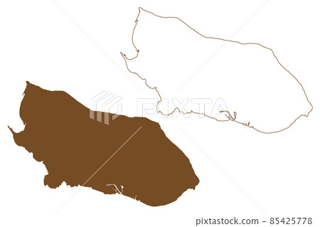 Sheppey island (United Kingdom of Great Britain... - Stock Illustration ...