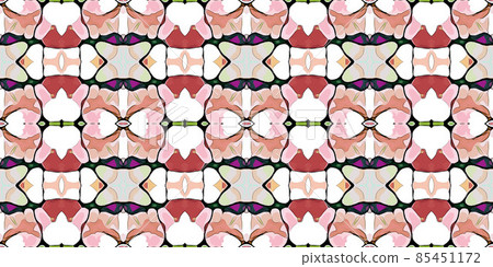 Abstract retro geometric seamless pattern - Stock Illustration ...