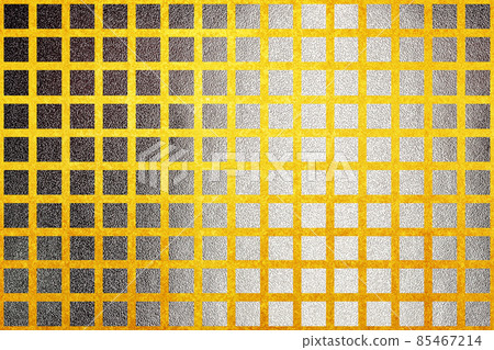 Gold checkered background - Stock Illustration [85467214] - PIXTA
