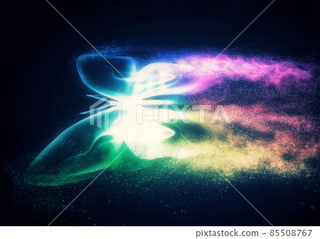 Illustration of shining butterflies - Stock Illustration [85508767] - PIXTA