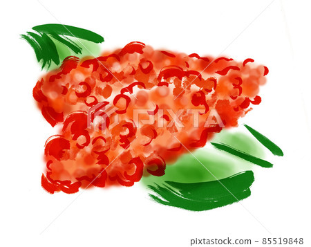 [Sujiko] Japanese-style hand-painted brush... - Stock Illustration ...