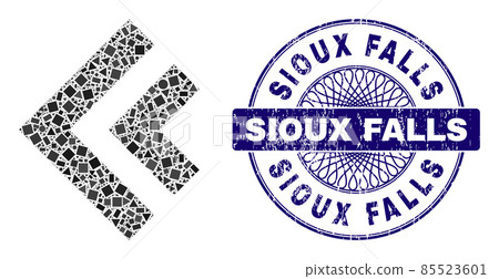 Geometric Sioux Logo Roy Lichtenstein | Two Sioux Indians | Whitney