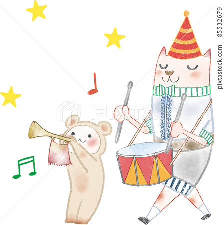 Animal illustration parade - Stock Illustration [85532679] - PIXTA