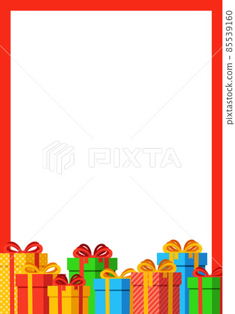 Present background material vertical - Stock Illustration [85539160 ...