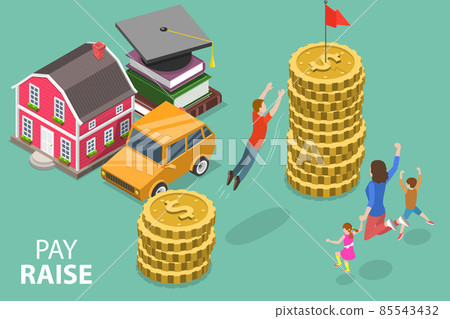 3D Isometric Flat Vector Conceptual... - Stock Illustration [85543432 ...