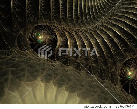 Imaginatory fractal abstract background Image - Stock Illustration ...
