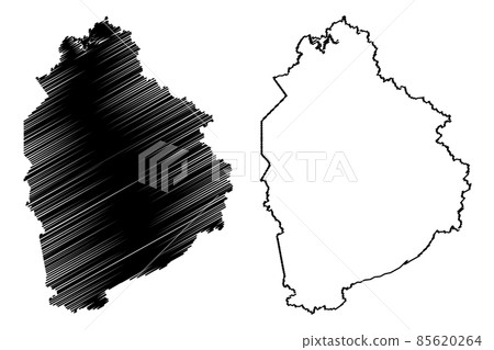 Leslie County, Kentucky (U.S. county, United... - Stock Illustration ...