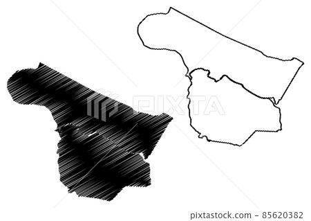 McLean County, Kentucky (U.S. county, United... - Stock Illustration ...