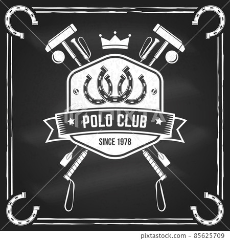 Polo club sport badge, patch, emblem, logo.... - Stock Illustration ...