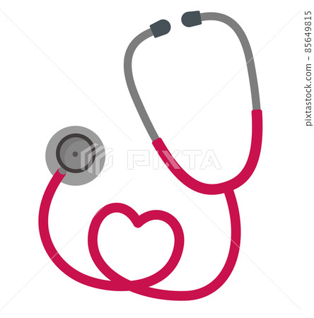 Stethoscope illustration - Stock Illustration [85649815] - PIXTA