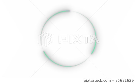 CG circle: Shining light spots and circular... - Stock Illustration ...