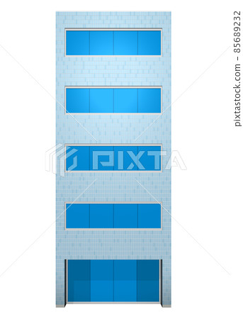 Low-rise building - Stock Illustration [85689232] - PIXTA