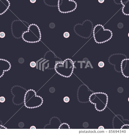 Love texture - seamless pattern with hearts.... - Stock Illustration ...