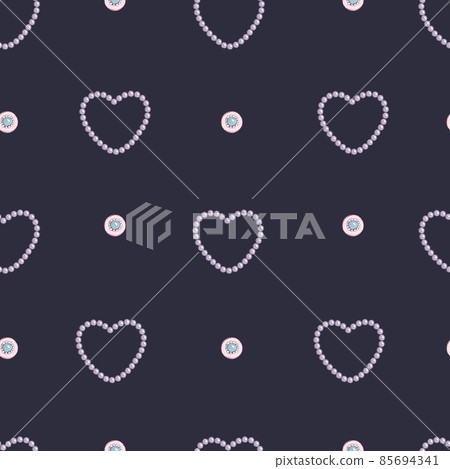 Love texture - seamless pattern with hearts.... - Stock Illustration ...