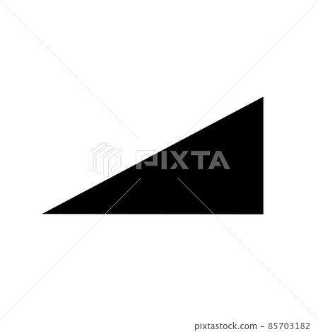 Right triangle illustration - Stock Illustration [85703182] - PIXTA