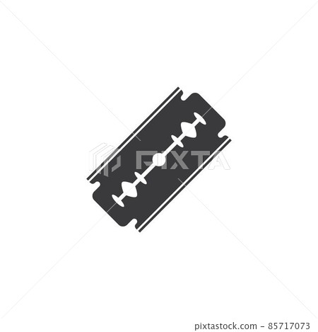 Razor blade logo - Stock Illustration [85717073] - PIXTA