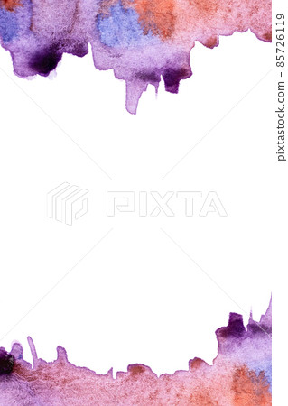 Border of Abstract watercolor paper textured... - Stock Illustration ...