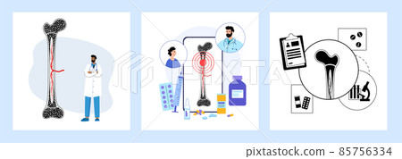 Bone marrow set - Stock Illustration [85756334] - PIXTA