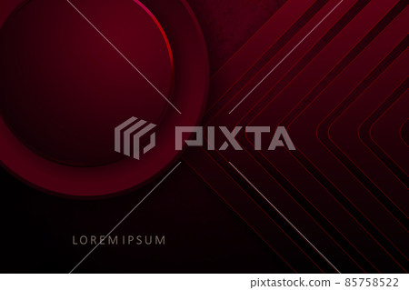 Red dark texture background, round frame,... - Stock Illustration ...