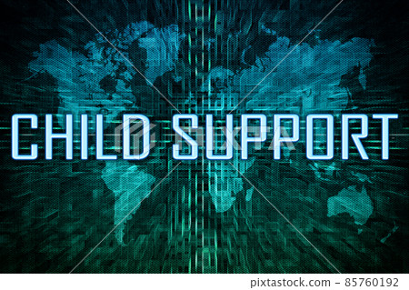 Child Support - Stock Illustration [85760192] - PIXTA